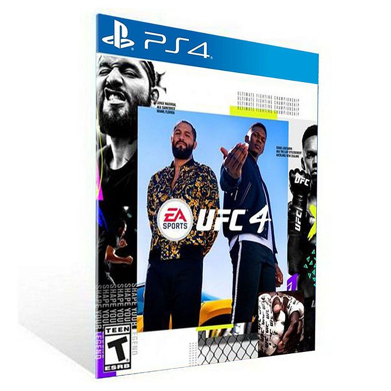 UFC 4 PS4 - MÍDIA DIGITAL - Coelho Gamer