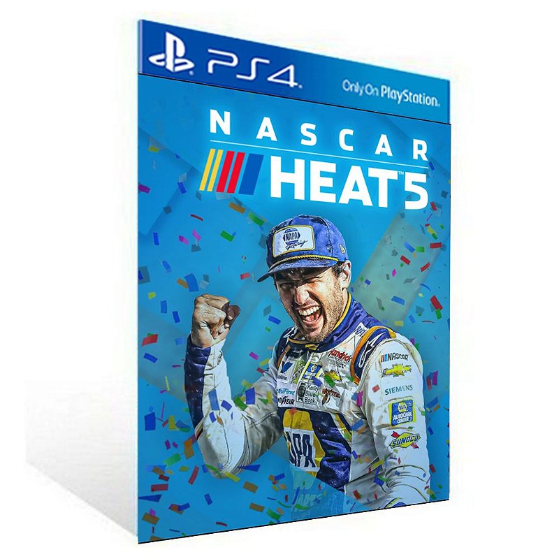 Nascar Heat 5 PS4 - MÍDIA DIGITAL - Coelho Gamer