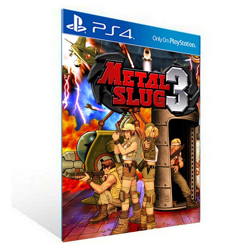 METAL SLUG 3 - PS4 - PSN MÍDIA DIGITAL - Coelho Gamer