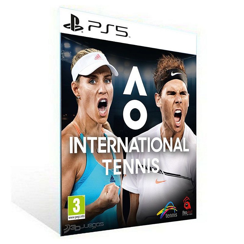 AO INTERNATIONAL TENNIS - PS5 - PSN MÍDIA DIGITAL - Coelho Gamer