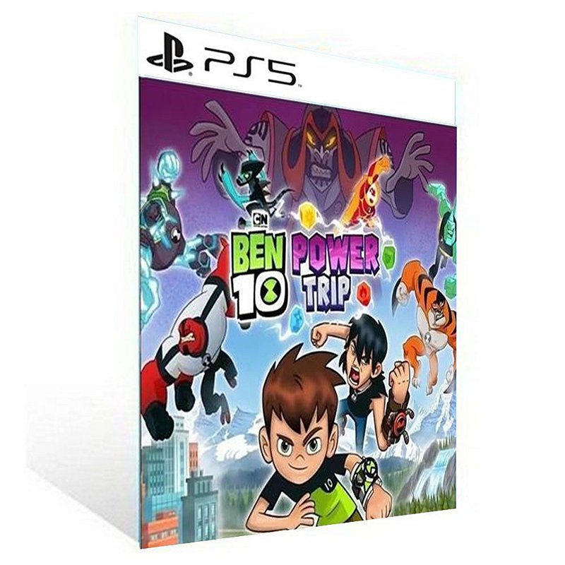 Ben 10 Power Trip PS5 - PSN MÍDIA DIGITAL - Coelho Gamer