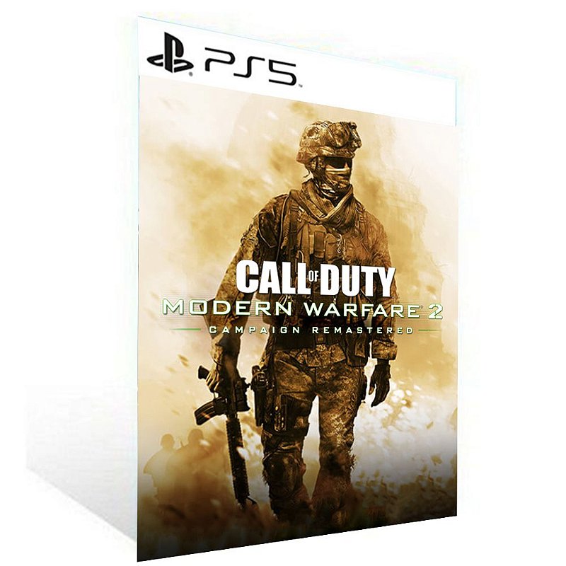 Call of Duty Modern Warfare 2 Campaign Remastered - PS5 - Psn - Mídia ...