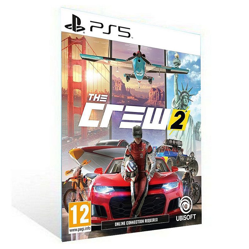 The Crew 2 PS5 - PSN Mídia Digital - Coelho Gamer