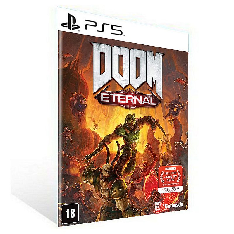 DOOM ETERNAL - PS5 - PSN MÍDIA DIGITAL - Coelho Gamer