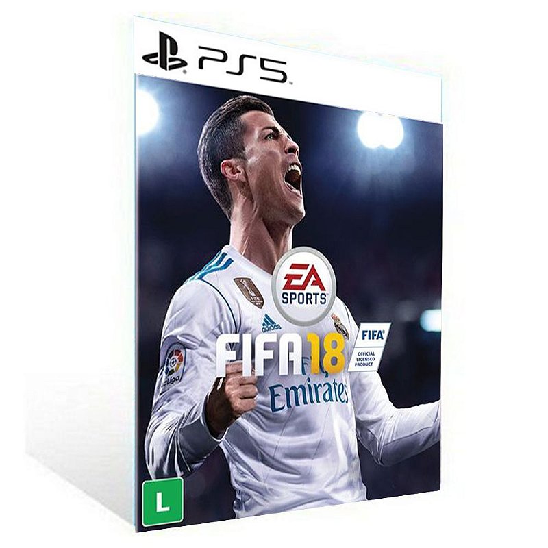 FIFA 18 - PS5 - PSN MÍDIA DIGITAL - Coelho Gamer