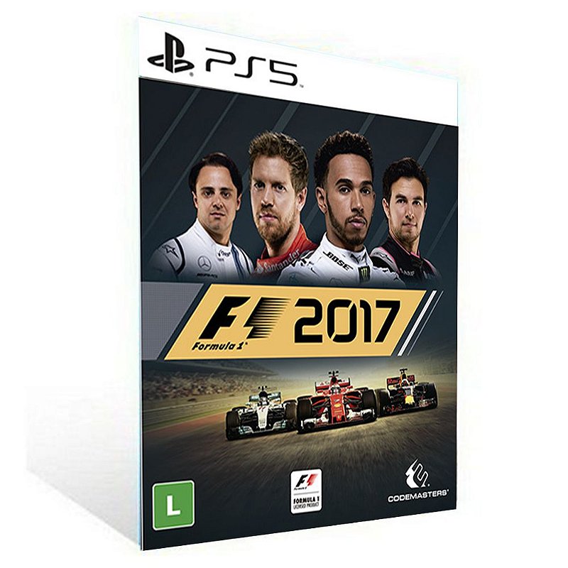Formula 1 2017 - PS5 - PSN MÍDIA DIGITAL - Coelho Gamer