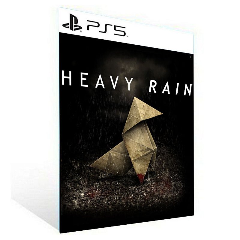 HEAVY RAIN - PS5 - PSN MÍDIA DIGITAL - Coelho Gamer