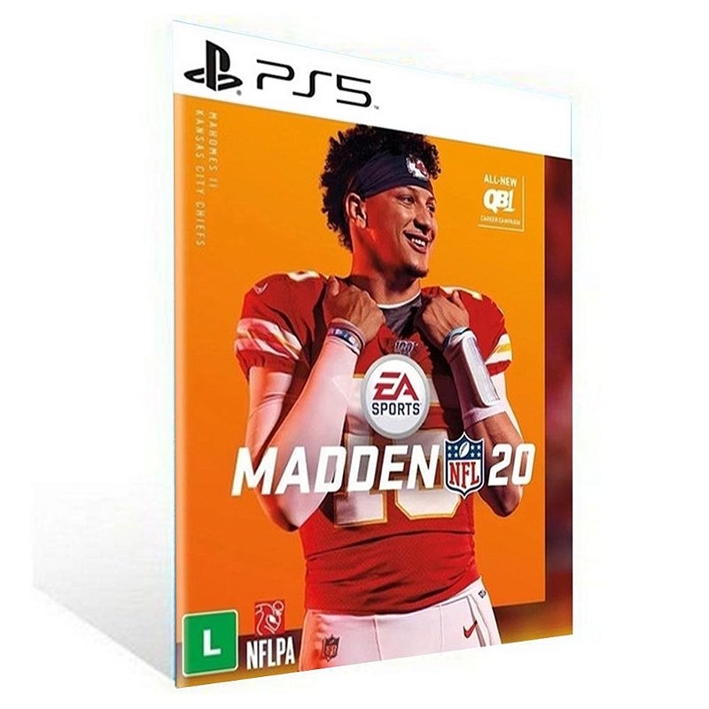 MADDEN NFL 2020 STANDARD EDITION - PS5 - PSN MÍDIA DIGITAL - Coelho Gamer