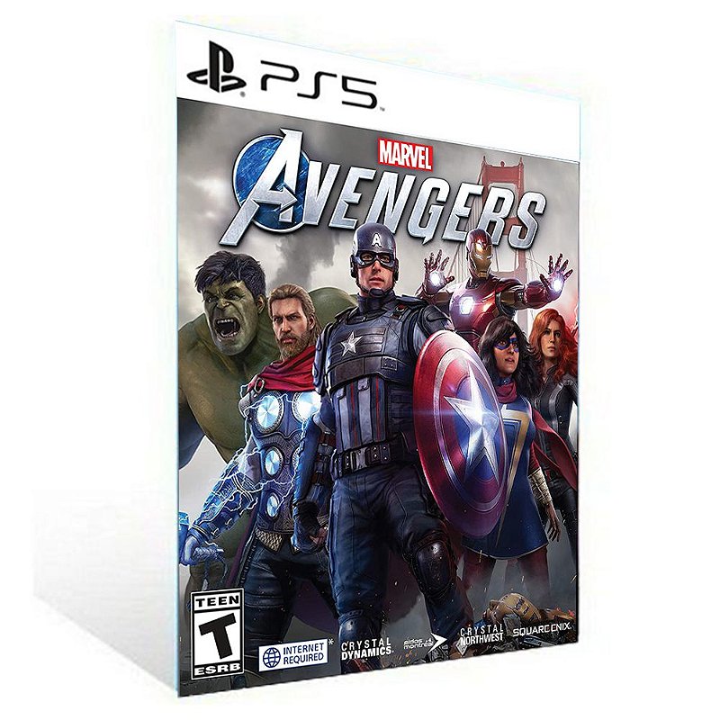 Marvels Avengers - PS5 - PSN MÍDIA DIGITAL - Coelho Gamer