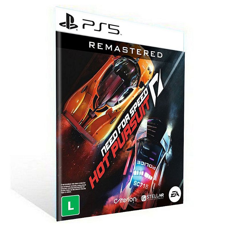 Need For Speed Hot Pursuit Remastered Ps5 Psn Mídia Digital Coelho