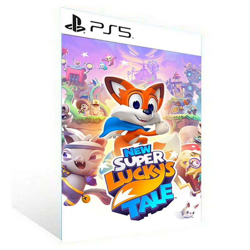 New Super Lucky's Tale - PS5 - PSN MÍDIA DIGITAL - Coelho Gamer