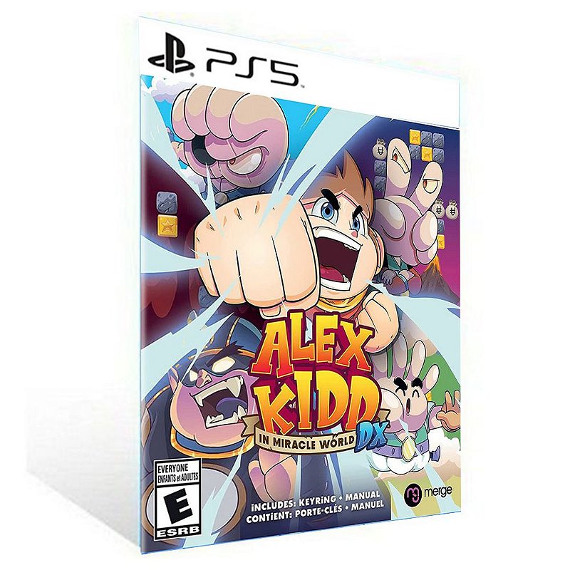 ALEX KIDD IN MIRACLE WORLD DX PS5 - PSN MÍDIA DIGITAL - Coelho Gamer