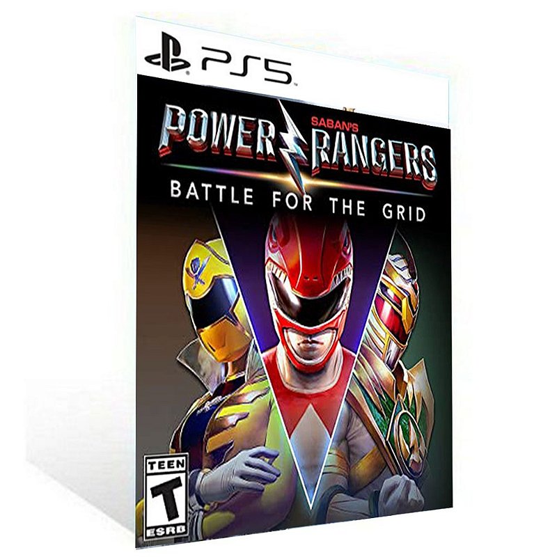 Power Rangers Battle for the Grid - PS5 - PSN MÍDIA DIGITAL - Coelho Gamer