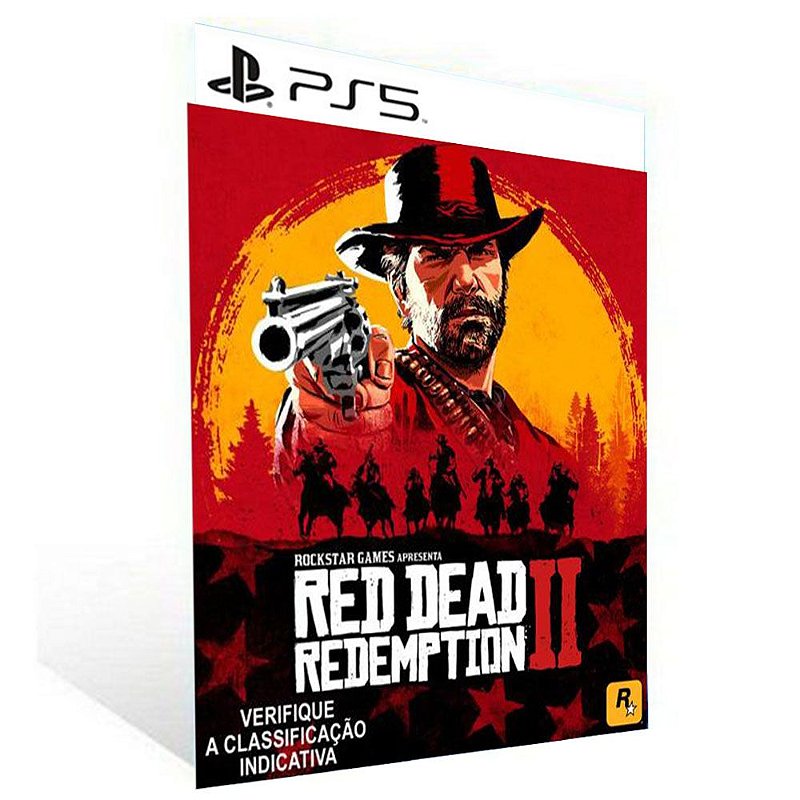 Red Dead Redemption 2 Ps5 Psn Mídia Digital Coelho Gamer