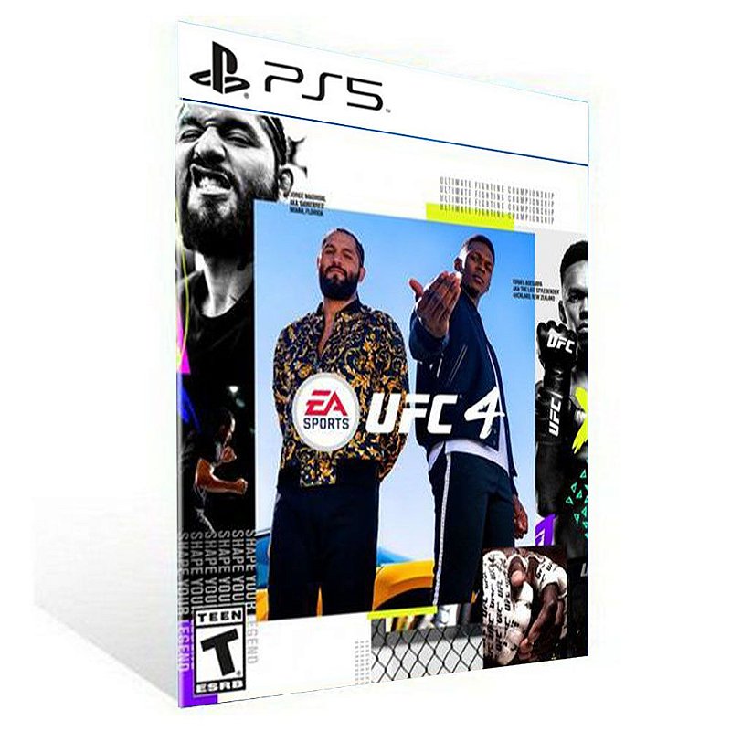 UFC 4 PS5 - MÍDIA DIGITAL - Coelho Gamer