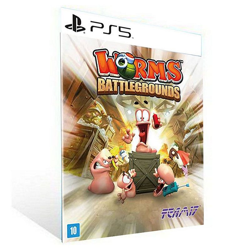 Worms Battlegrounds - Ps5 - Psn Mídia Digital - Coelho Gamer