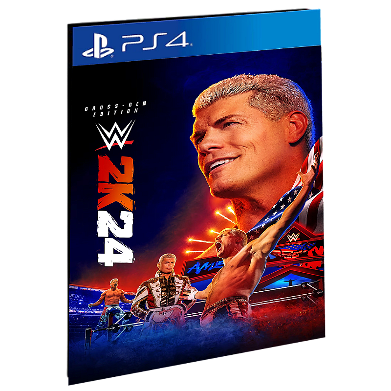WWE 2k24 - PS4 - MÍDIA DIGITAL - Coelho Gamer