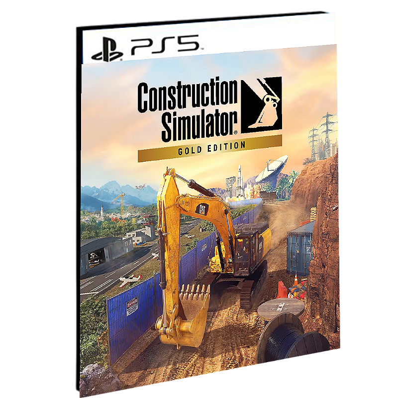 Construction Simulator - PS5 - PSN MÍDIA DIGITAL - Coelho Gamer