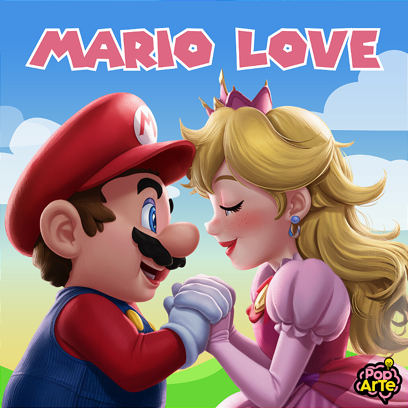 MARIO LOVE - ARQUIVO DIGITAL PREMIUM - POP ARTE