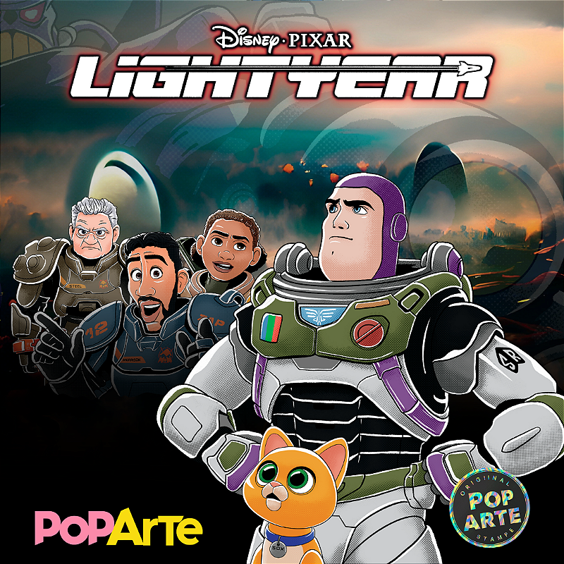 BUZZ LIGHTYEAR - ARQUIVO DIGITAL (LUXO) - POP ARTE