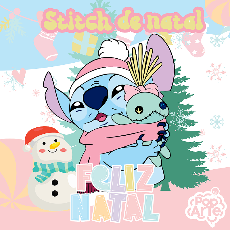 STICH DE NATAL POP - POP ARTE