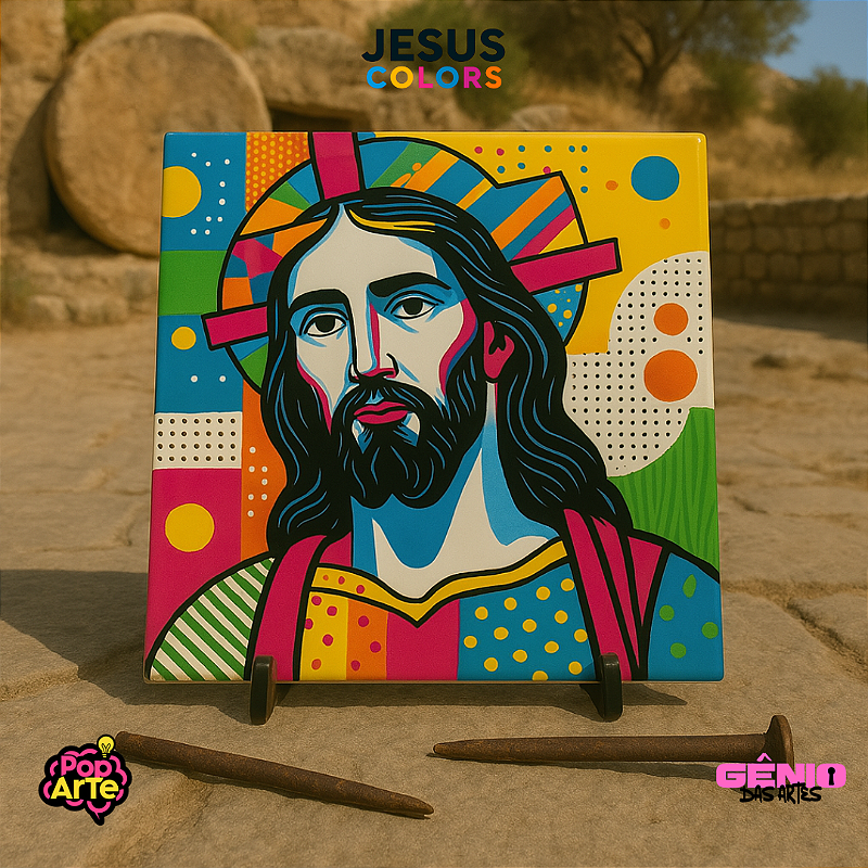 JESUS COLORS - POP ARTE