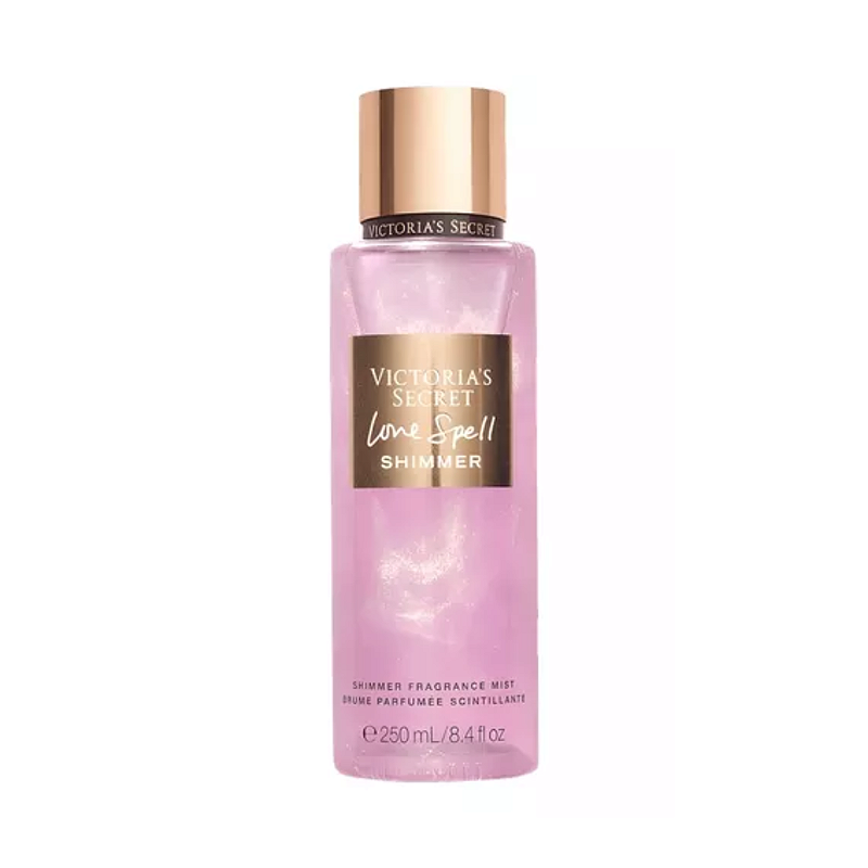 Body Splash Love Spell Shimmer Victoria's Secret 250ml - Atacado Naudia ...