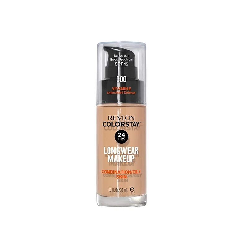 Base Revlon ColorStay 24hrs SPF 15 Cor Golden Beige 300 - Atacado ...