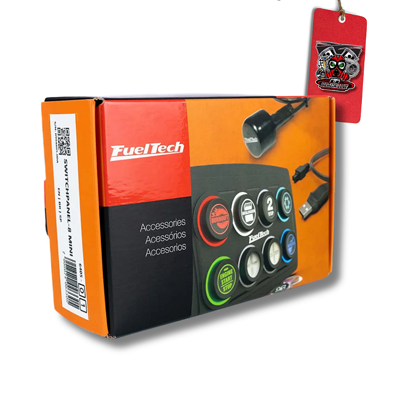 MODULO SWITCHPANEL - 8 MINI - FUELTECH - BlackLine Perfomance