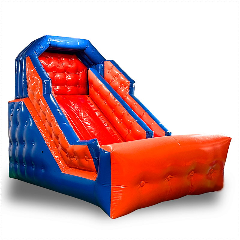 Tobogã Inflável Premium - Laranja e Azul - c/ Motor - Pemac Brinquedos ... Tobogã Inflável Premium - Laranja e Azul - c/ Motor - Pemac Brinquedos ...