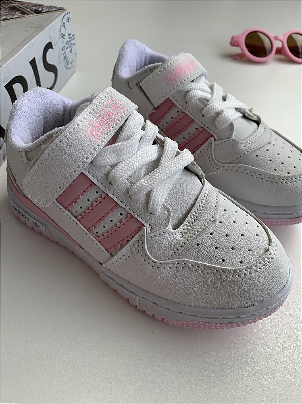 TÊNIS ADIDAS ROSA - Pingo de Gente