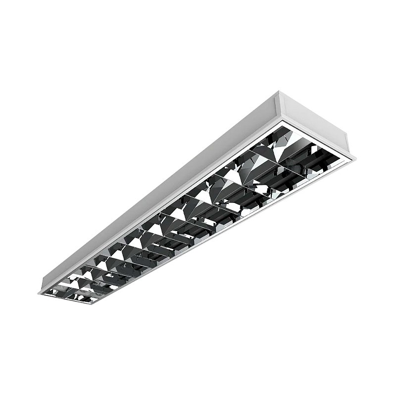Luminaria de Embutir 4x124x18cm Aço e Aluminio Lumilandia 446025 ...