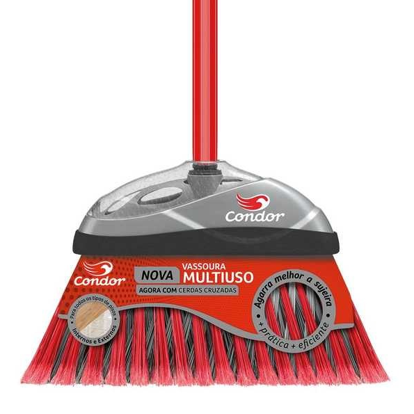 Vassoura Multiuso Condor V35 - Espaço do Síndico Bh. - Espaço do sindico