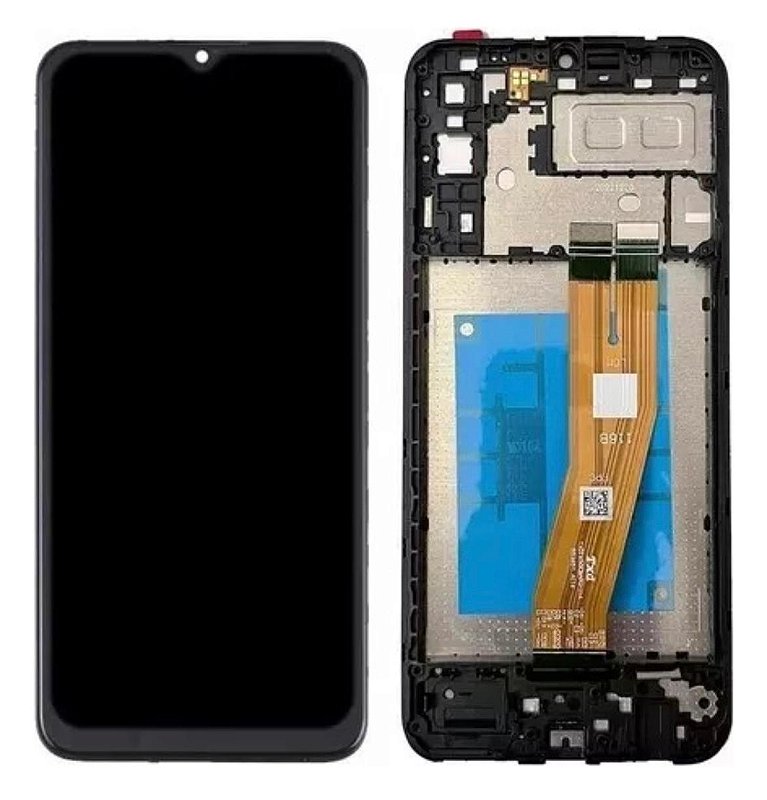 FRONTAL COMPLETA TELA TOUCH DISPLAY LCD SAMSUNG A04E - Tencel FRONTAL COMPLETA TELA TOUCH DISPLAY LCD SAMSUNG A04E - Tencel
