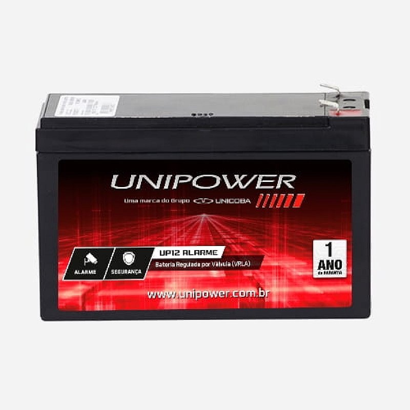 Bateria UNIPOWER SELADA 12V 7AH UP1270SEG - Power Circuit - Componentes ...