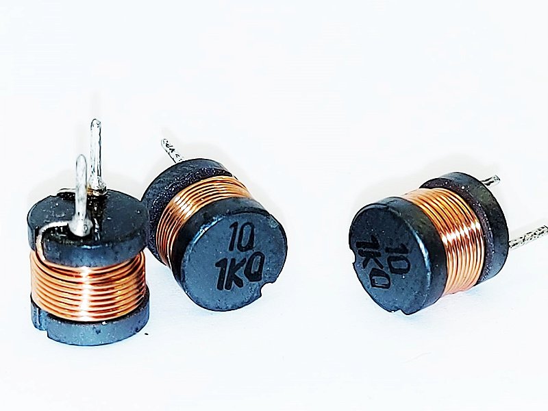 BOBINA DE Indutor AJUSTAVEL RADIAL 1K0 100UH 10% 800M - Power Circuit ...