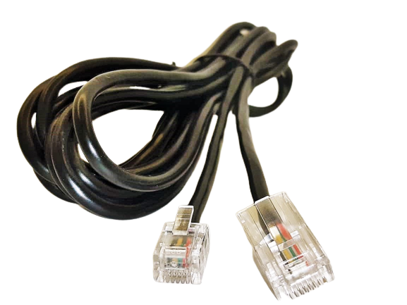 Cabo Rj11 Adsl Para Ethernet Rj45 Modem P4c 6p 4c Asdl Remote 3 Metros ...