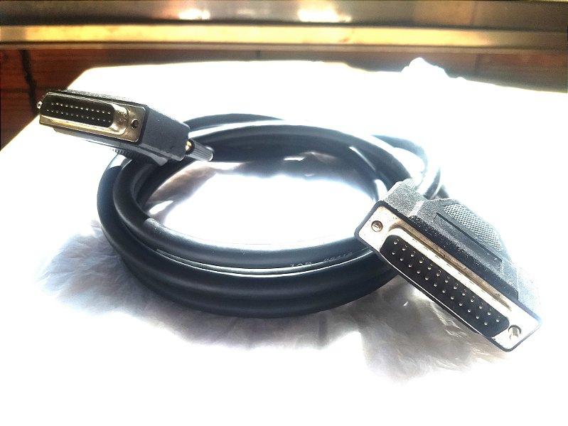 Cabo SERIAL DB25 MACHO X MACHO 2 METROS - Power Circuit - Componentes ...