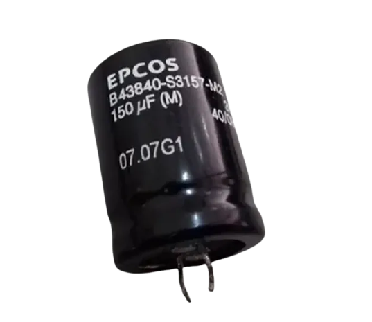 Capacitor Eletrolítico 150UF/400V 20X35MM 105ºC SNAP-IN B43845-A9157-M ...