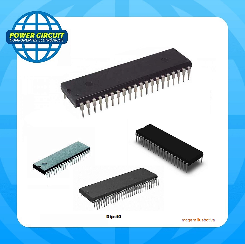 Circuito Integrado 8274 DIP-40 INTEL - Power Circuit - Componentes ...