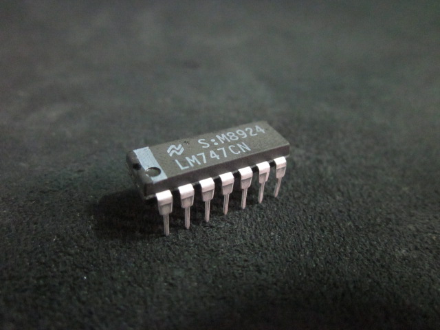 Circuito Integrado LM 747 CN DIP NATIONAL - Power Circuit - Componentes ...