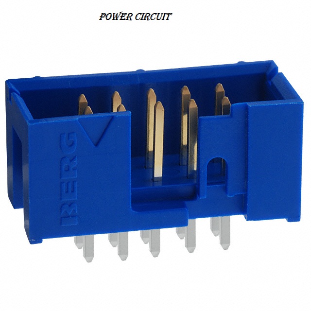 Conector HEADER HOUSING 10 VIAS 2X5 75869-101 GOLD Amphenol - Power ...