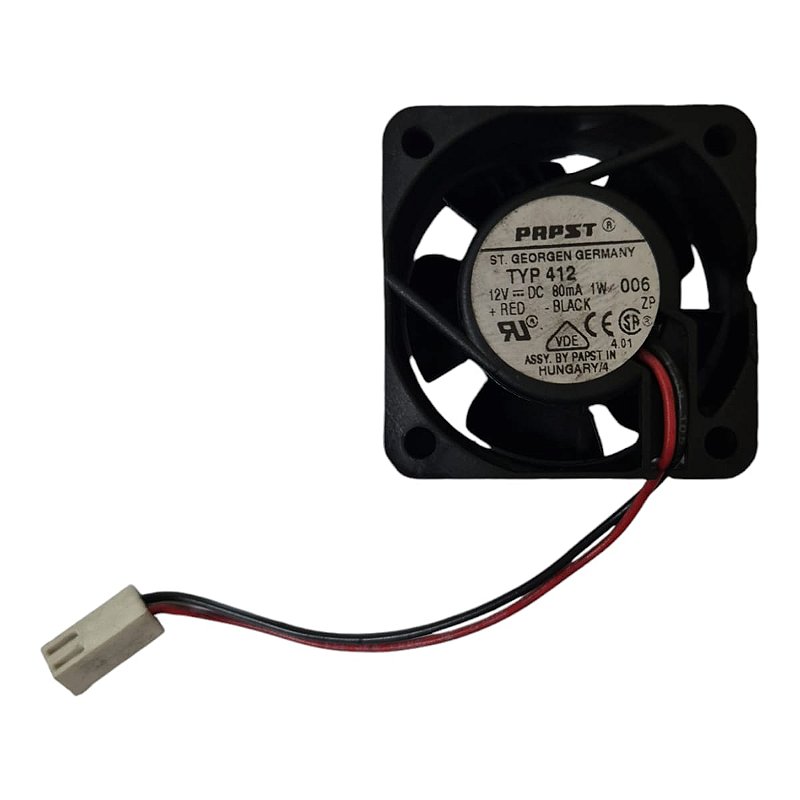 Cooler 40x40x20mm Typ412 12vdc 80ma 1w 2 Fios - Power Circuit ...