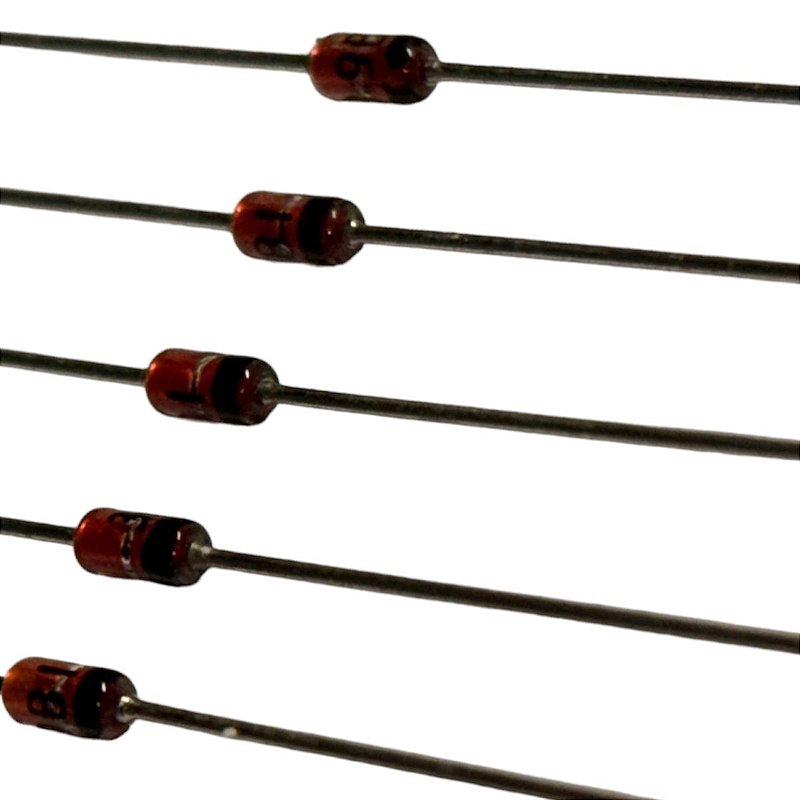 Diodo Zener 3,9V 1/2W RD3.9E (RD3.9E-T2) DO-35 Nec Kit com 10 - Power ...