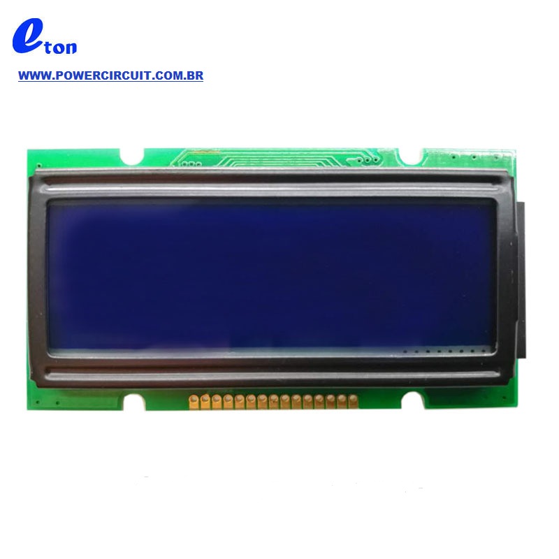 DISPLAY 2X12 COM BACKLIGHT(1202 12x2 122 Small lcd display STN Graphic ...