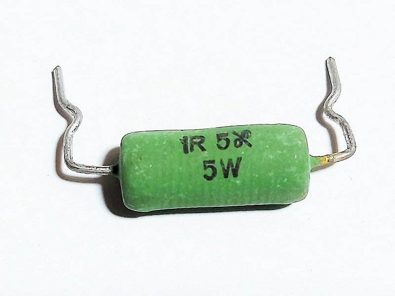 Resistor FIO 5W 1R 5% PREFORMADO - Power Circuit - Componentes Eletrônicos