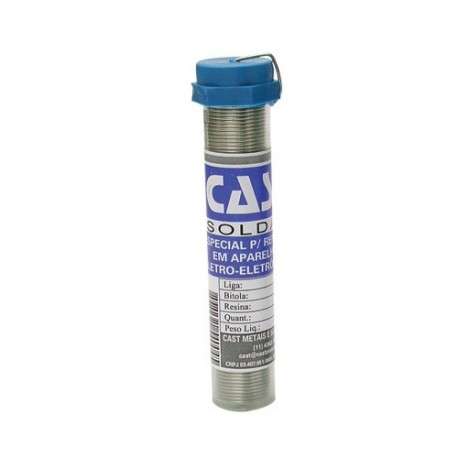 Rolo de Solda Tubete 22 Gramas 1,00MM LIGA 63% SN 37% Cast - Power ...