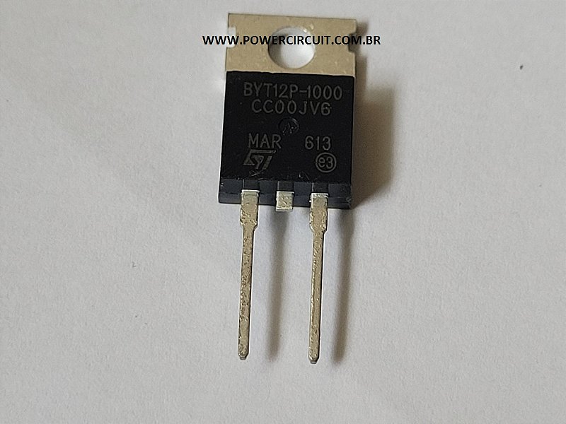 Transistor BYT12P-1000 12AMPER 1000V TO-220AC - Power Circuit ...