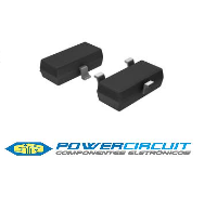 Transistor SMD BC847 SOT-23 PACOTE COM 100PÇS - Power Circuit ...