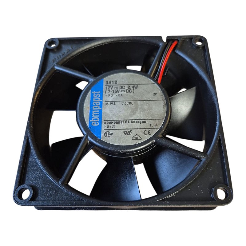 Cooler Ebm Papst 3412 12vdc 2.4w 7-15 Vdc 2 Fios - Power Circuit ...